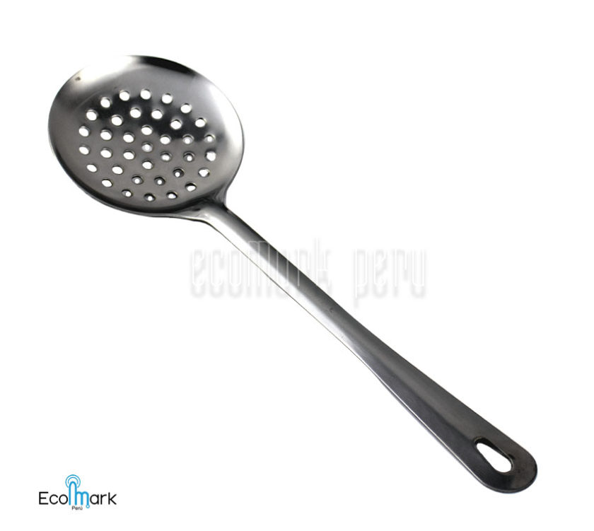 Espumadera de Cocina Acero Inoxidable Solido - ECOMARKPERU