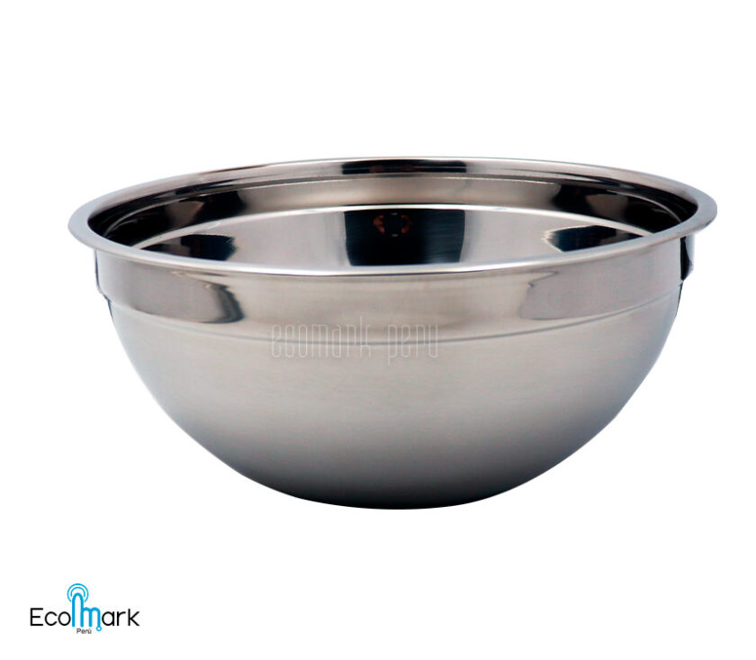 Bowl Acero inoxidable 40 cm - ECOMARKPERU